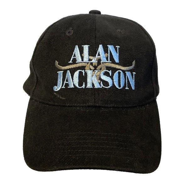 ATT Headwear | Accessories | Alan Jackson 204 Tour Hat Adjustable Black ...